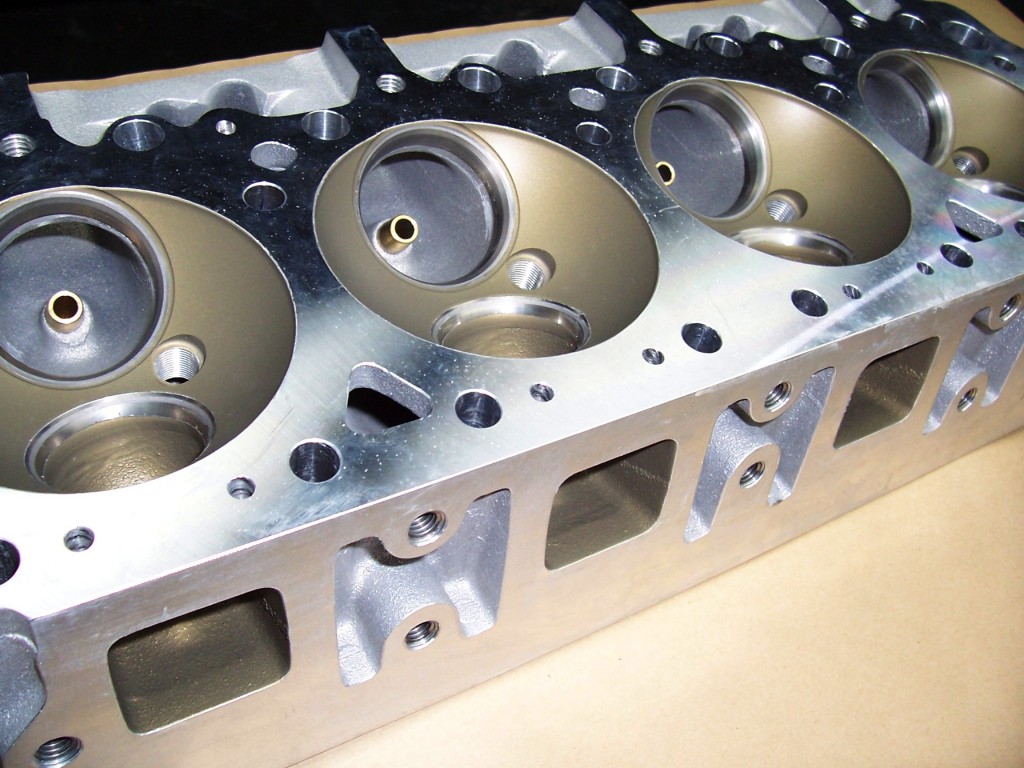 Thermal Barrier Ceramic Coating Automotive Heads - Close Up ...